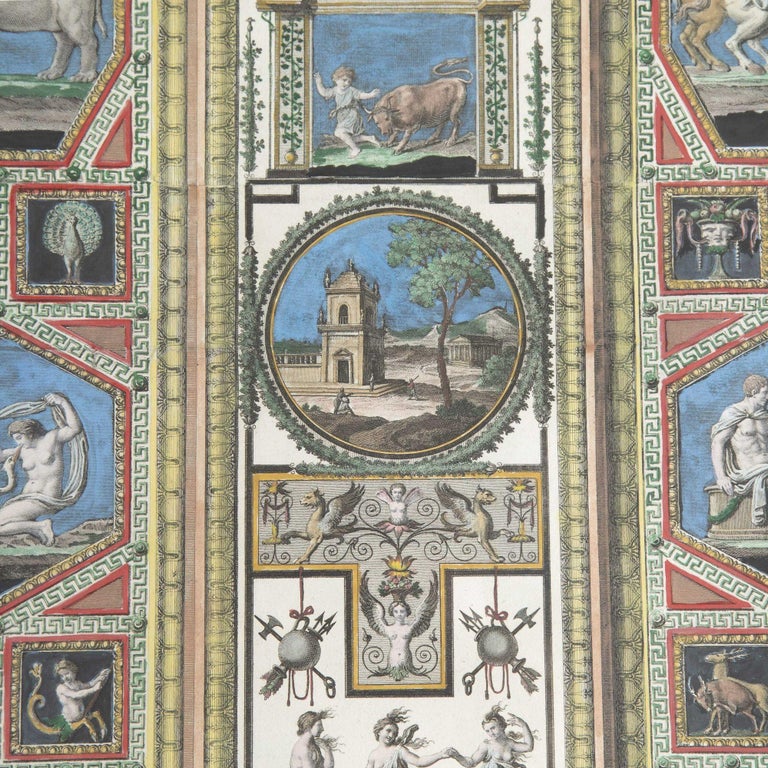 Set of Four Studies of Raphael Frescoes For Sale at 1stDibs