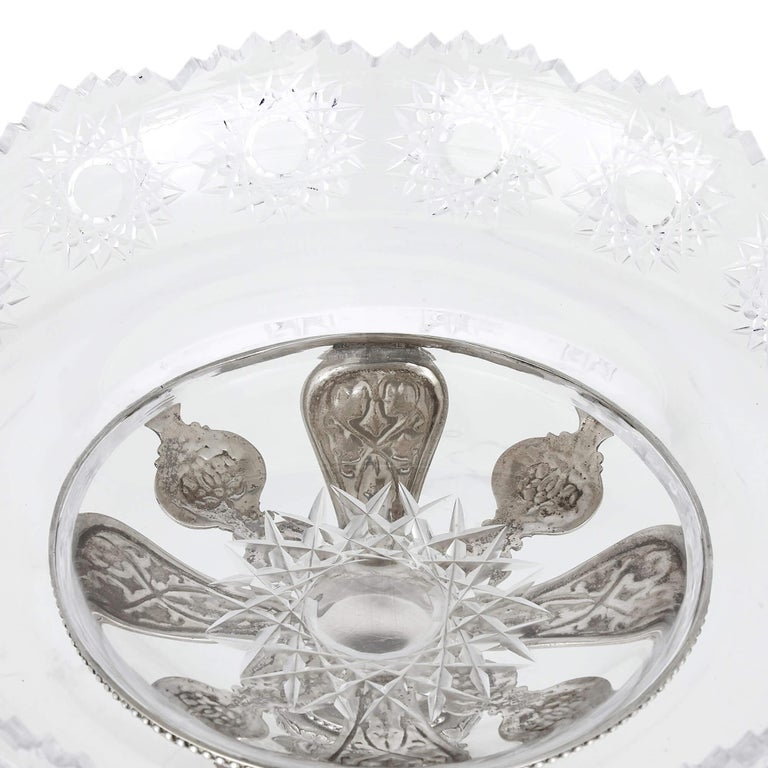 Set of Four Victorian Silver Stands by Hunt and Roskell, London For ...