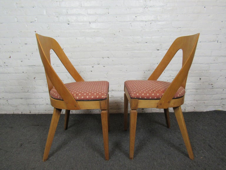 Set of Four Vintage Dining Room Chairs For Sale at 1stDibs
