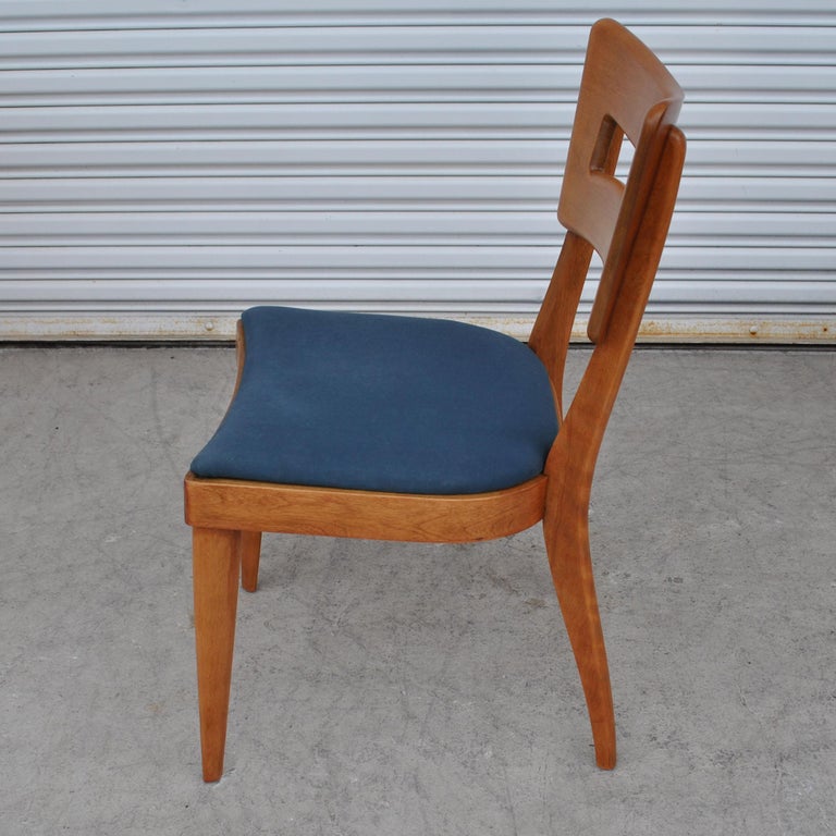 Set of Four Vintage Heywood Wakefield Dogbone Dining Chairs For Sale at ...