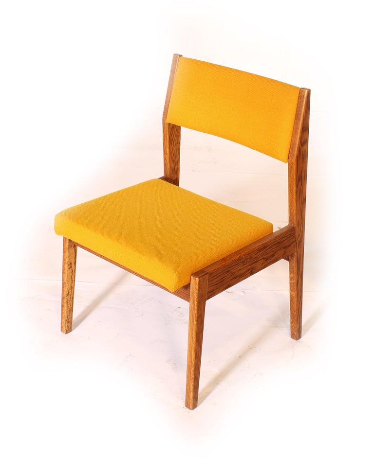Set of Four Vintage Jens Risom Side Chairs For Sale at 1stDibs