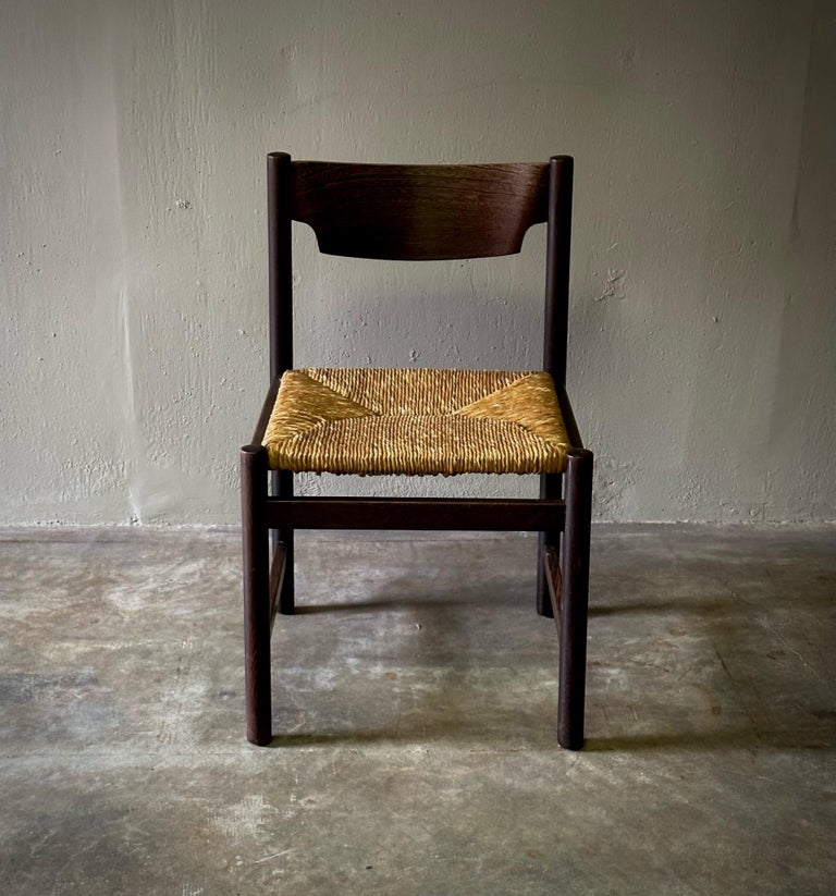 Set of Four Wenge Chairs by Martin Visser for Spectrum For Sale at 1stDibs