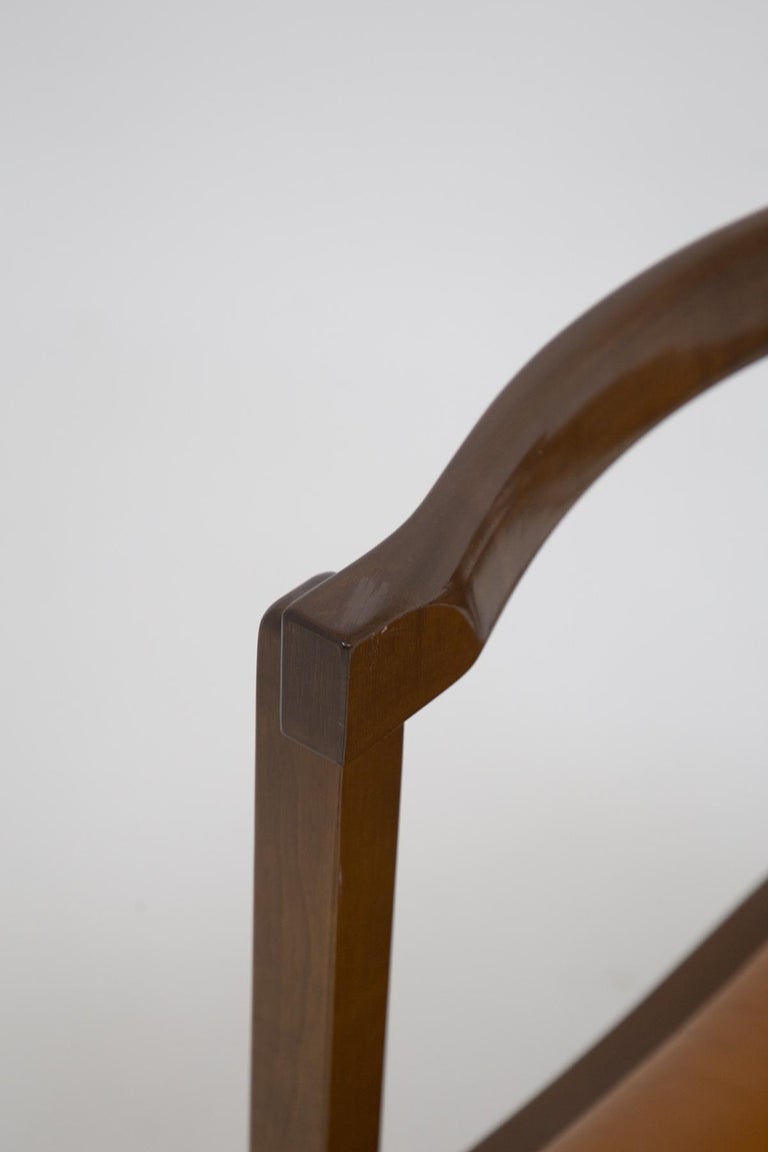 Set of Four Wooden Chairs by Vittorio Introini for Sormani For Sale at ...