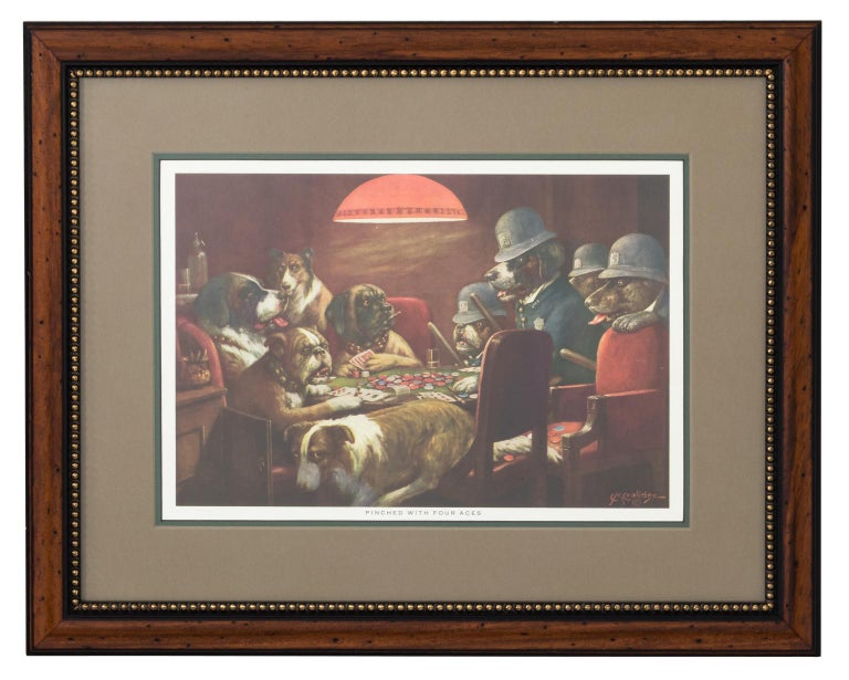 Set of Framed Dog Prints by C.M. Coolidge at 1stDibs