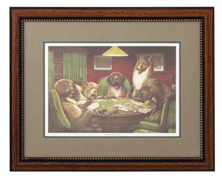 Set of Framed Dog Prints by C.M. Coolidge at 1stDibs