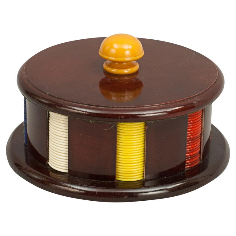 Set of Gaming Counters, Poker Chips For Sale at 1stDibs