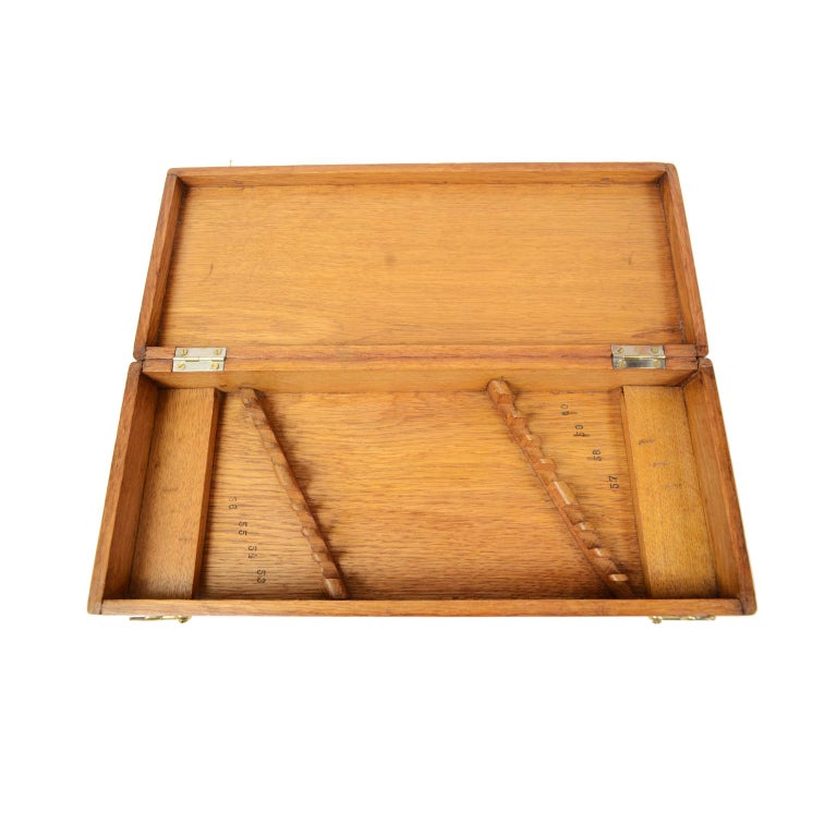 1870s Genitourinary Instruments of Bougies Oak Box Antique Medical ...