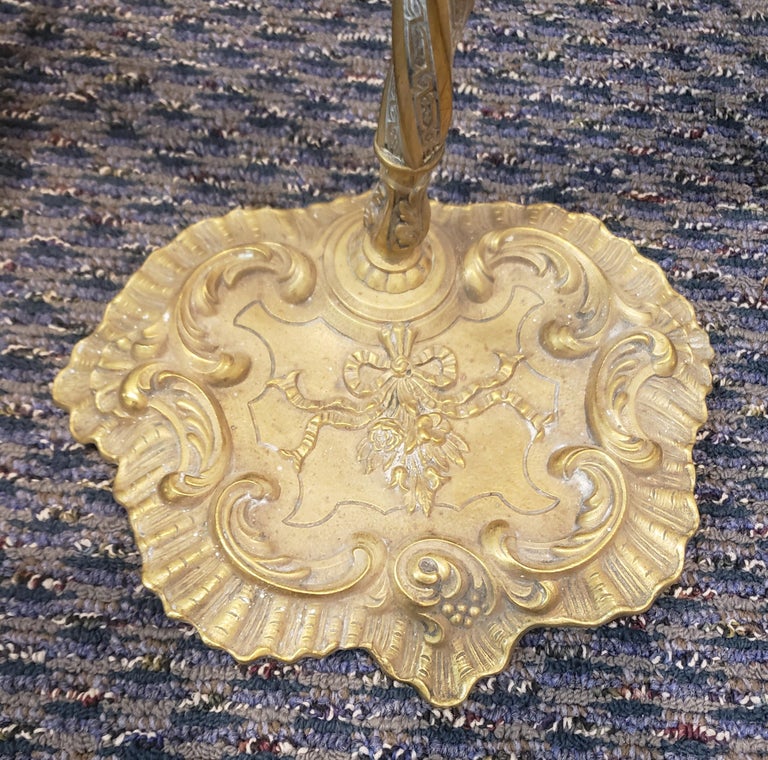 Set of High Quality Victorian Bronze Fire Place Tools For Sale at 1stDibs