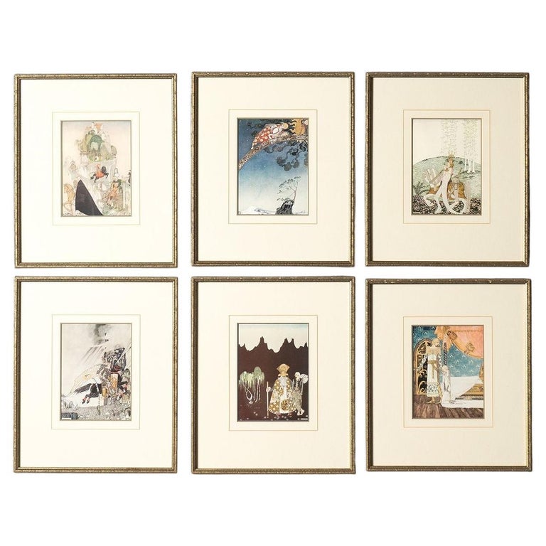 Set of Illustrations from East of the Sun and West of the Moon by Kay ...