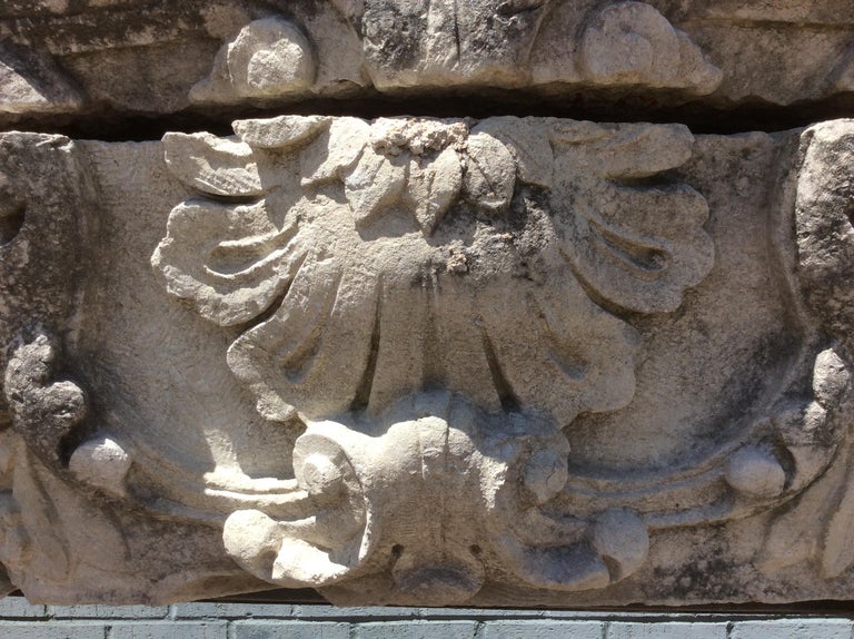 Set of Keystone Antique Entryway Arches at 1stDibs