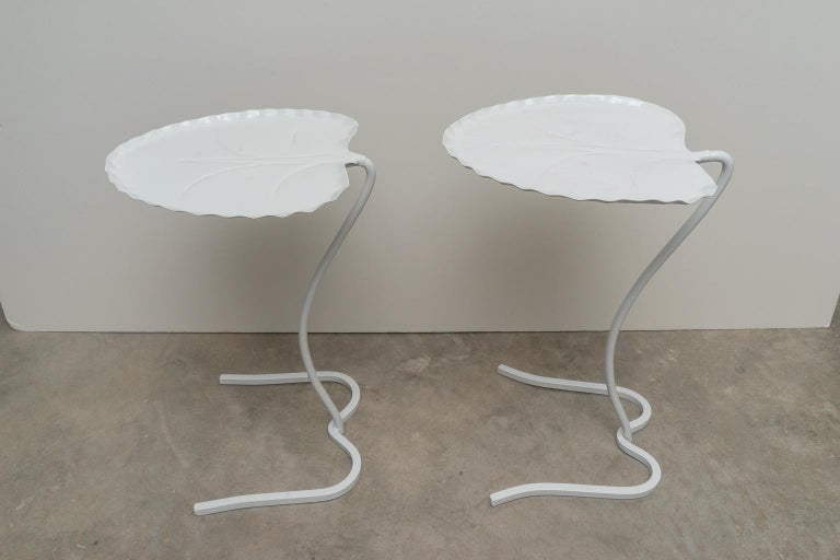 Set of Lily Pad Patio Tables at 1stDibs