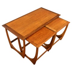 Set of Long G Plan Astro Nesting Tables in Teak #2 For Sale at 1stDibs