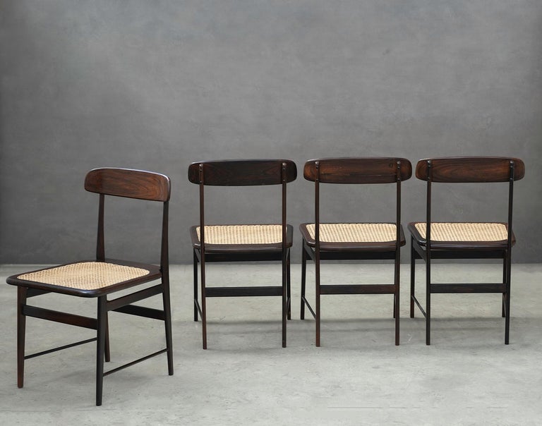 Set of ‘Lucio’ Chairs by Sergio Rodrigues, Brazilian Midcentury Design ...