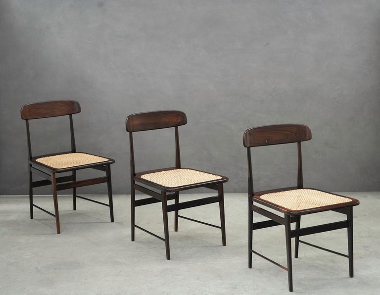 Set of ‘Lucio’ Chairs by Sergio Rodrigues, Brazilian Midcentury Design ...