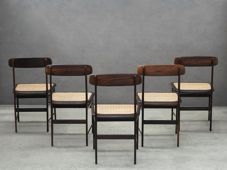 Set of ‘Lucio’ Chairs by Sergio Rodrigues, Brazilian Midcentury Design ...