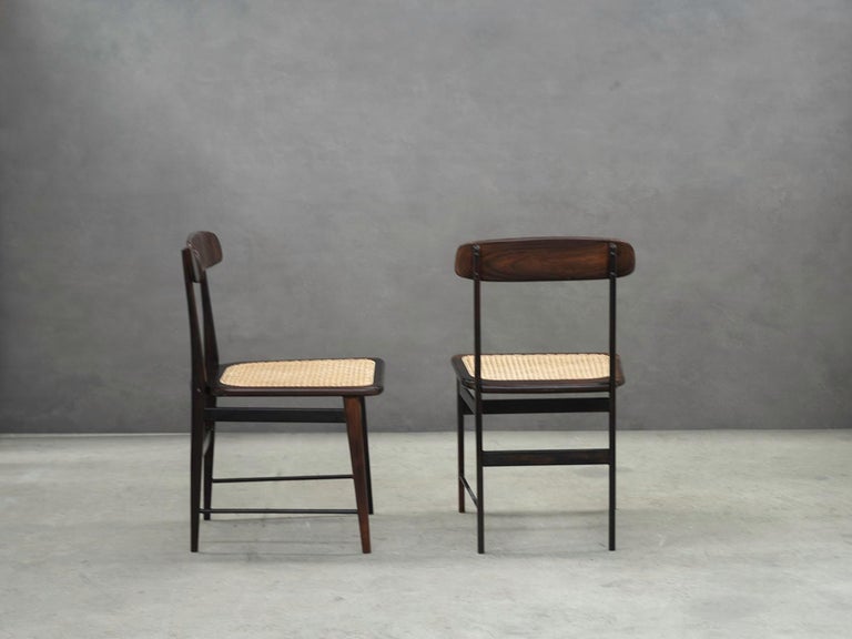 Set of ‘Lucio’ Chairs by Sergio Rodrigues, Brazilian Midcentury Design ...