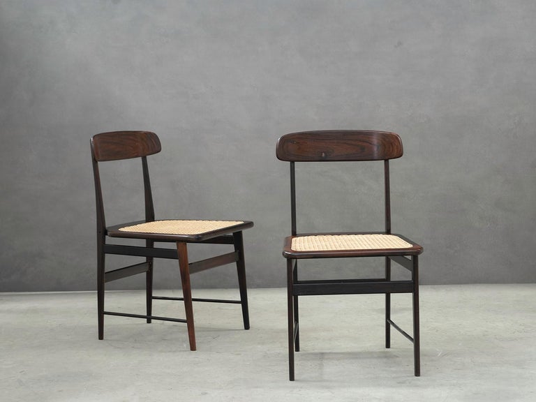 Set of ‘Lucio’ Chairs by Sergio Rodrigues, Brazilian Midcentury Design ...