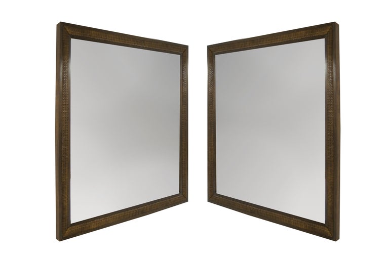 Set of Matching Mirrors by Edward Wormley for Dunbar, 1950s For Sale at ...