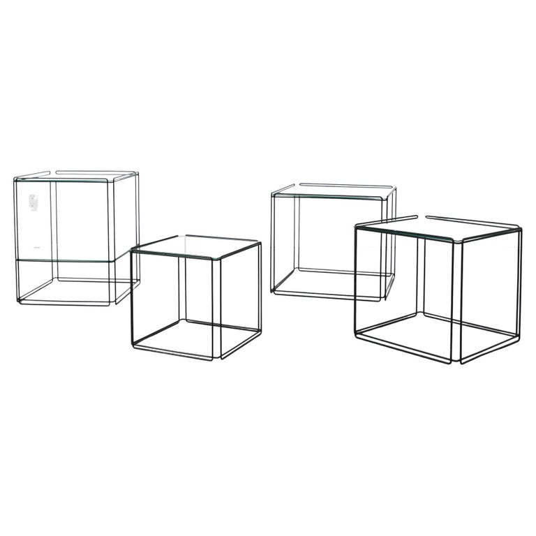 Set of Max Sauze 'Isocele' Tables for Atrow For Sale at 1stDibs