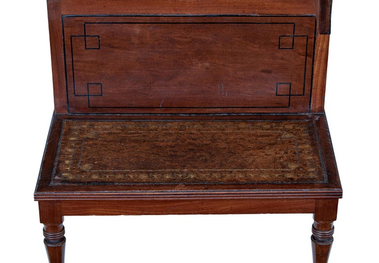 Set of Mid 19th Century Mahogany Library Steps For Sale at 1stDibs