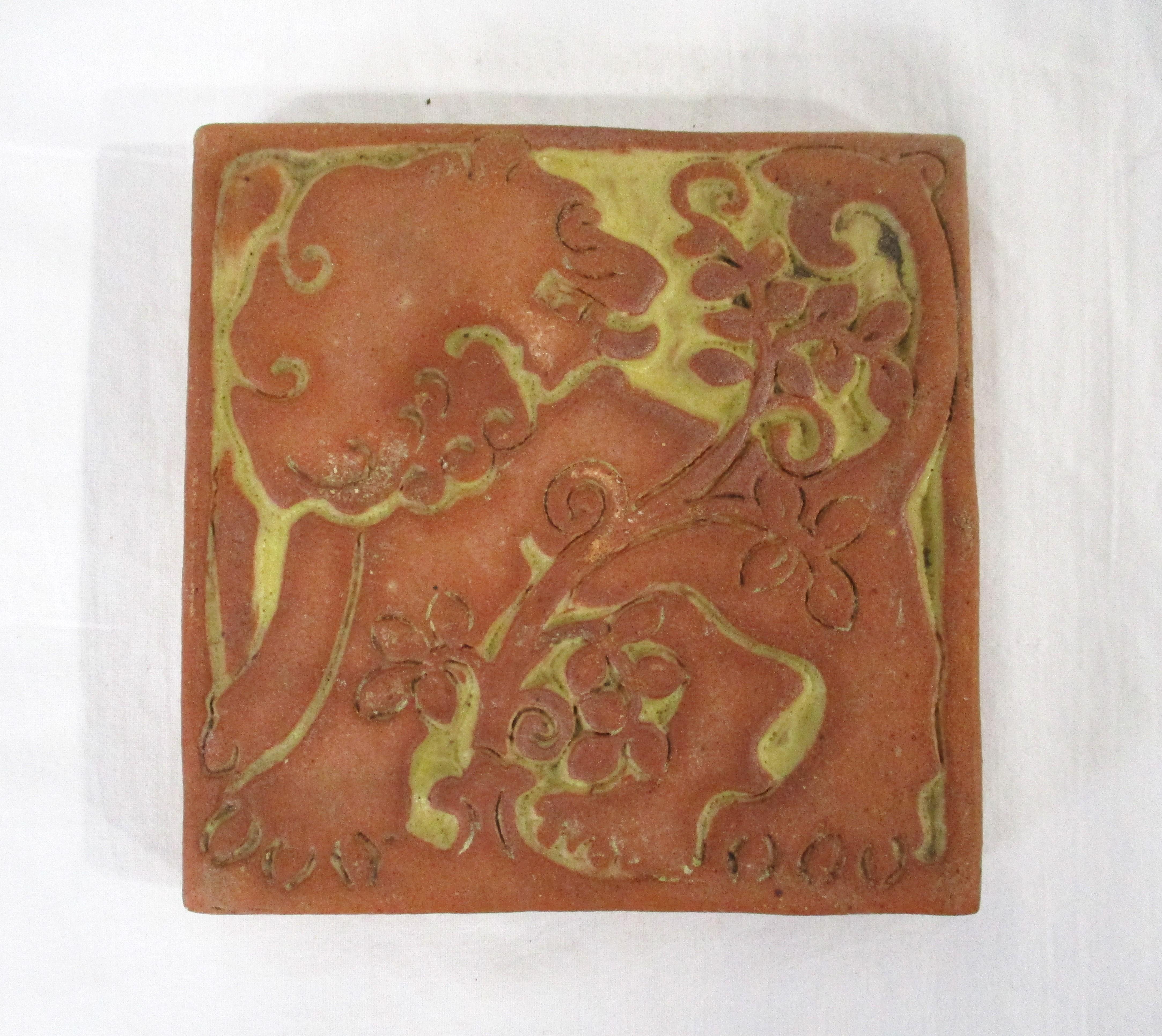 Set of Mid Century Batchelder California Pottery Animal Tiles at ...