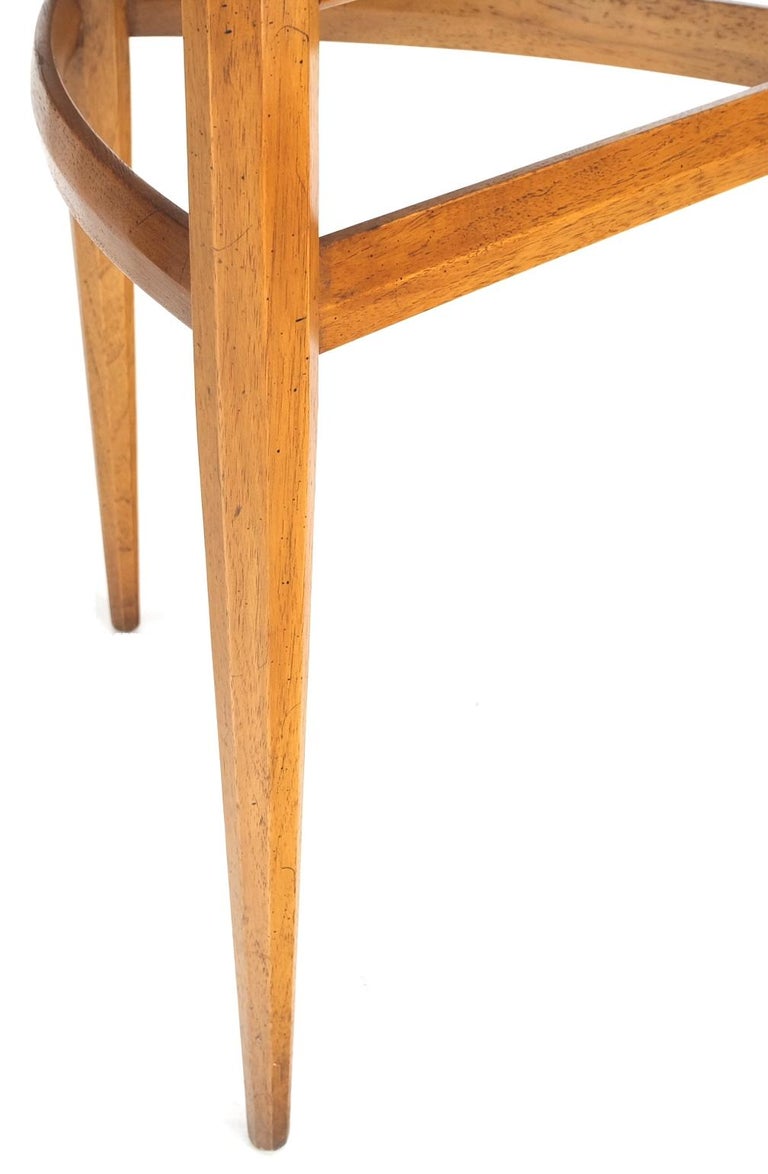 Set of Mid-Century Modern Three Rounded Triangle Shape Nesting Stacking ...