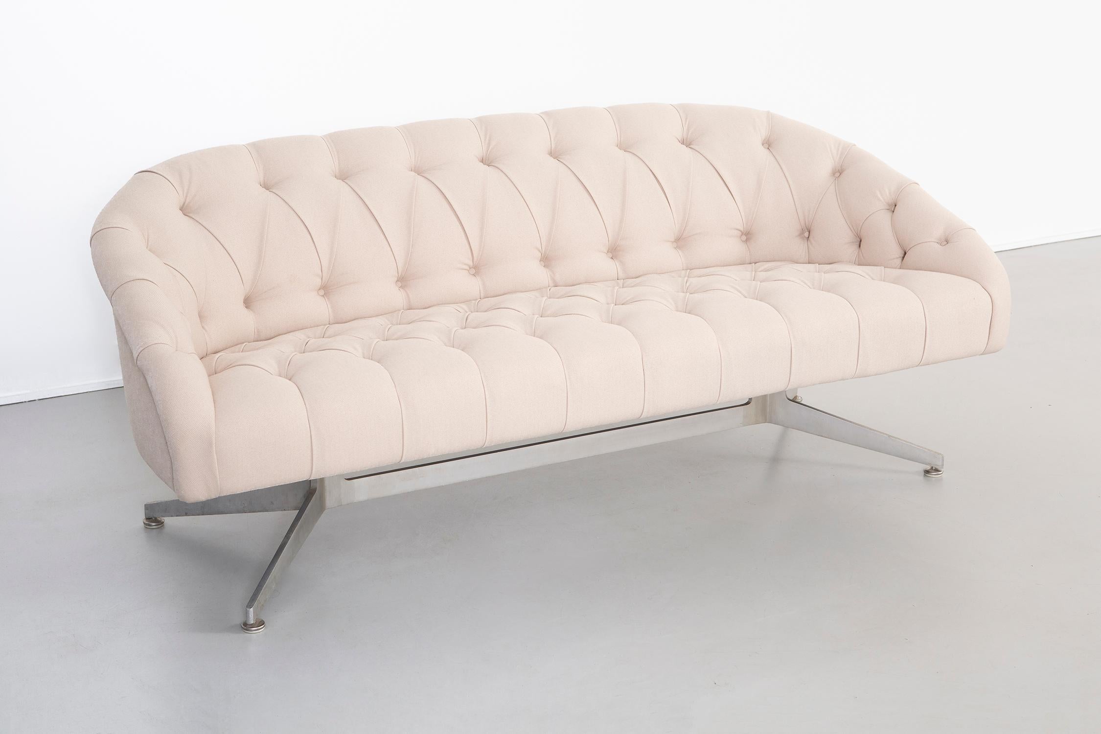Set of Mid-Century Modern Ward Bennett Sofas For Sale at 1stDibs