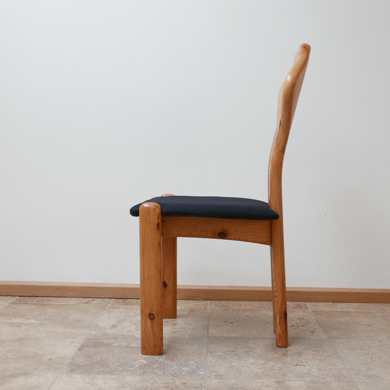 Set of Midcentury Pine Danish Dining Chairs at 1stDibs | danish pine ...