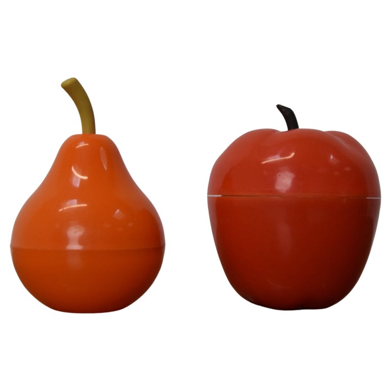 Set of Mid-Century Plastic Boxes, 1970's For Sale at 1stDibs