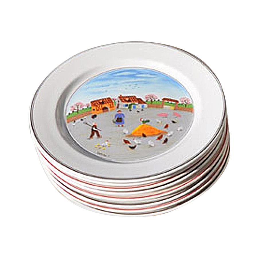 Set of Naif Patterned China by Villeroy and Boch at 1stDibs