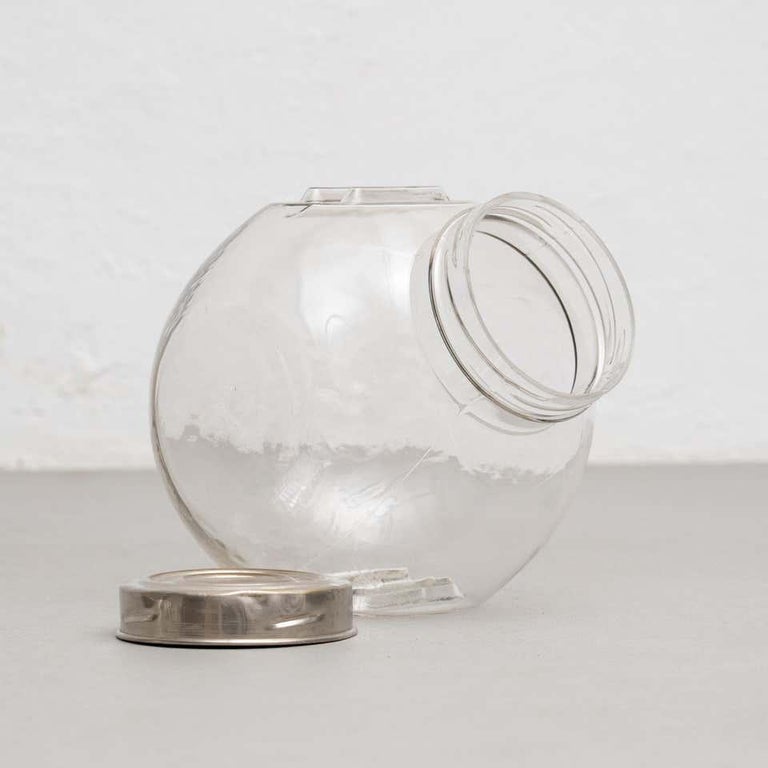 Set of Nine Antique Spanish Candy Glass Container, circa 1930 For Sale ...