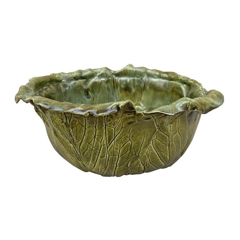 Set of Nine Hand-Built Ceramic Cabbage Bowls at 1stDibs