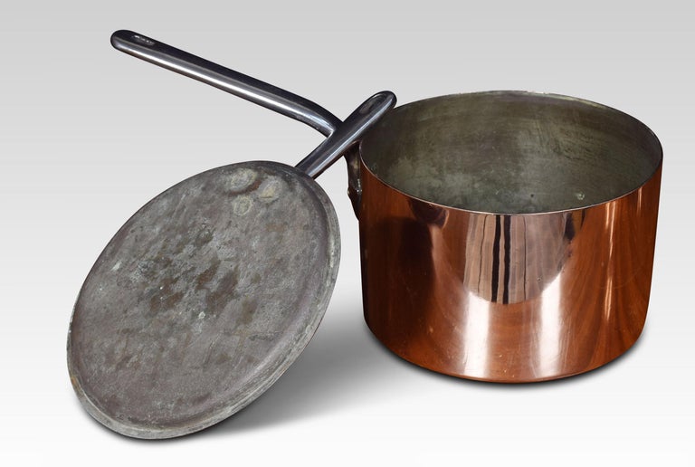 Set of Nine Victorian Copper Pans at 1stDibs