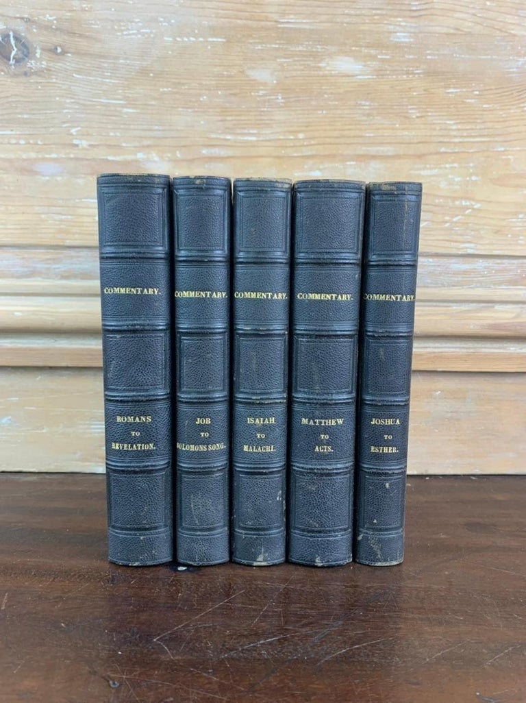 Set of Old Bound Books, 19th Century For Sale at 1stDibs