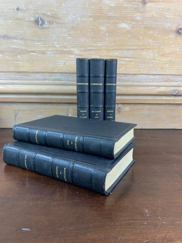 Set of Old Bound Books, 19th Century For Sale at 1stDibs