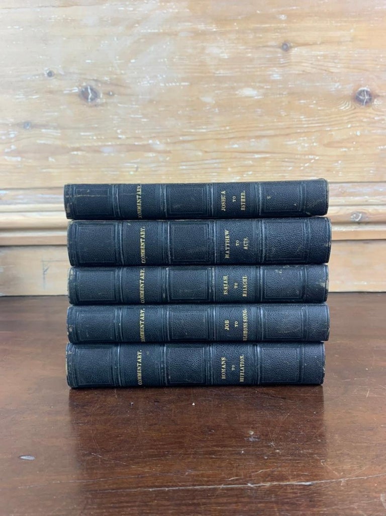 Set of Old Bound Books, 19th Century For Sale at 1stDibs