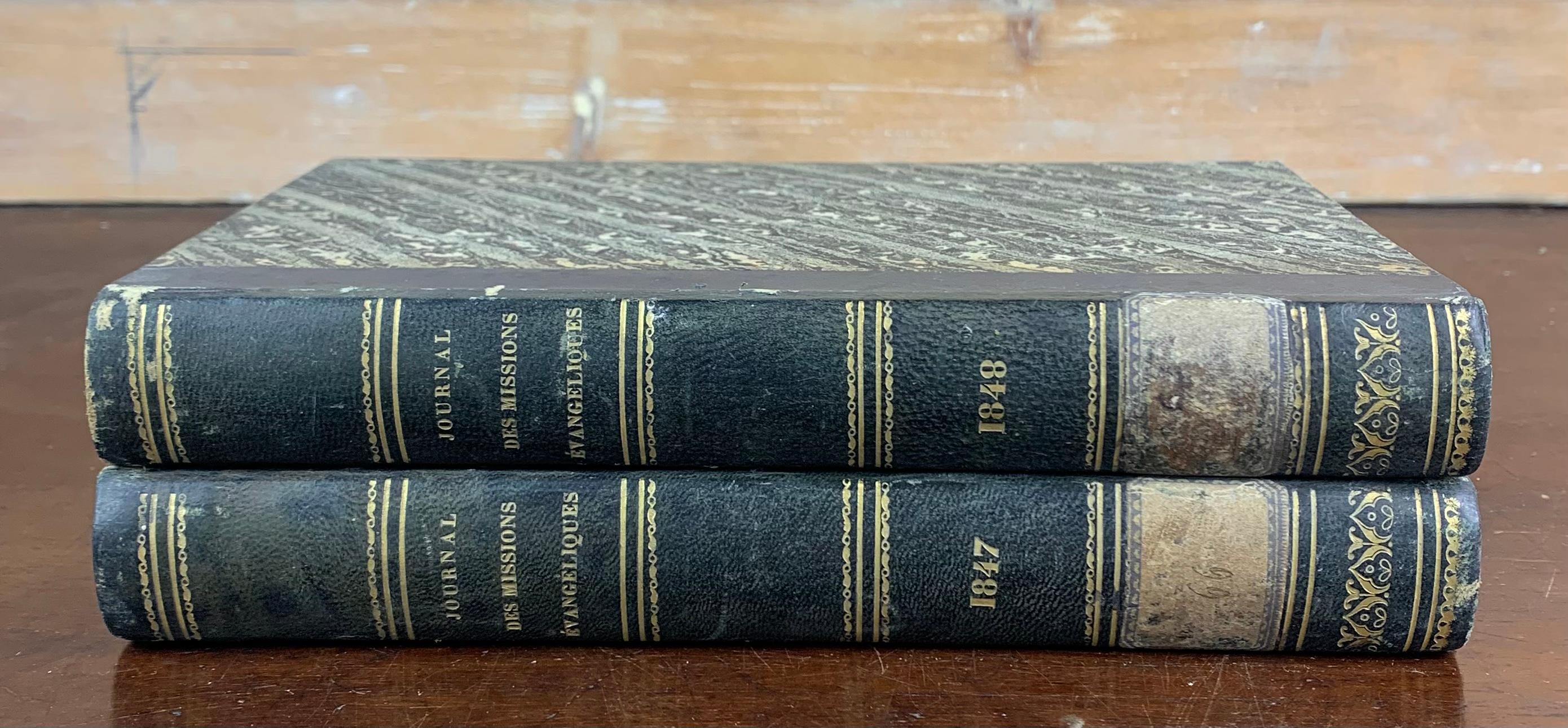 Set of Old Bound Books from 19th Century at 1stDibs