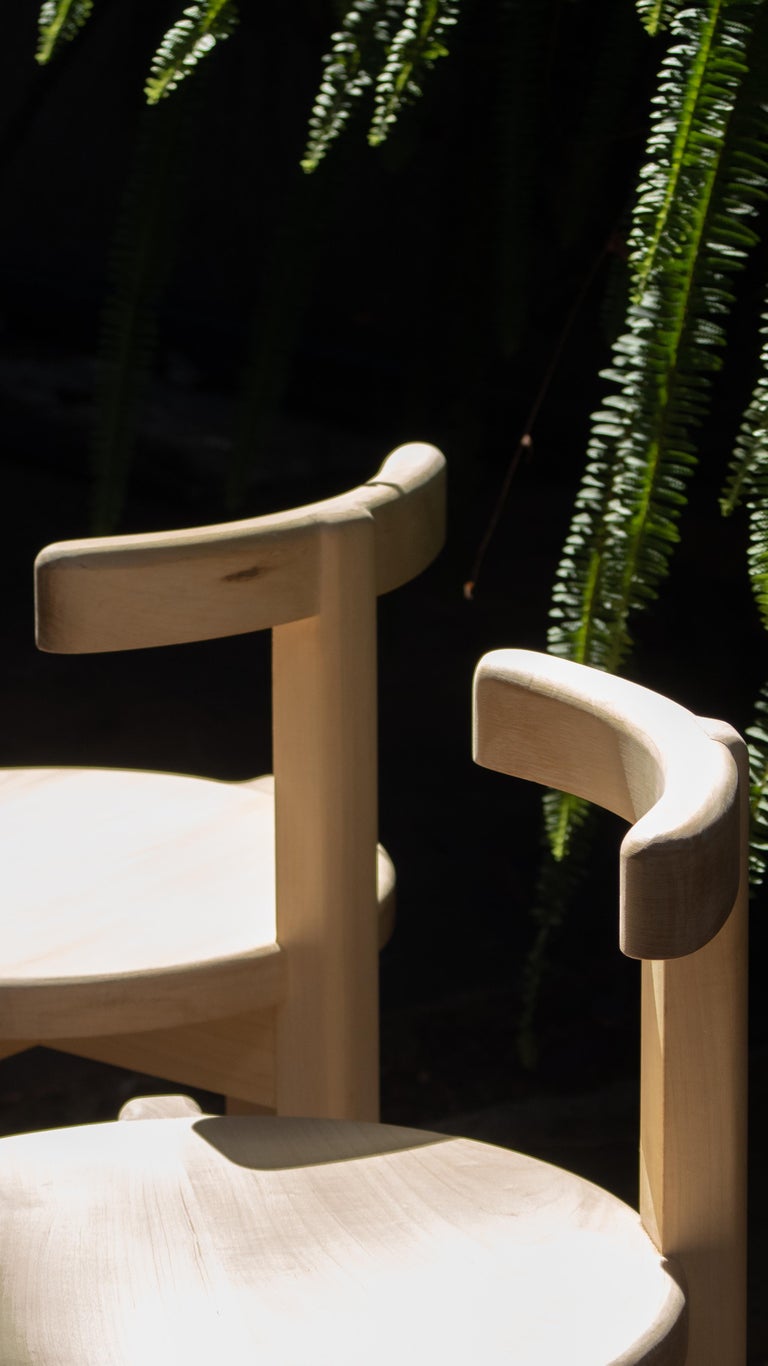 Set of Orno Dining Table and 2 Chairs by Ries For Sale at 1stDibs