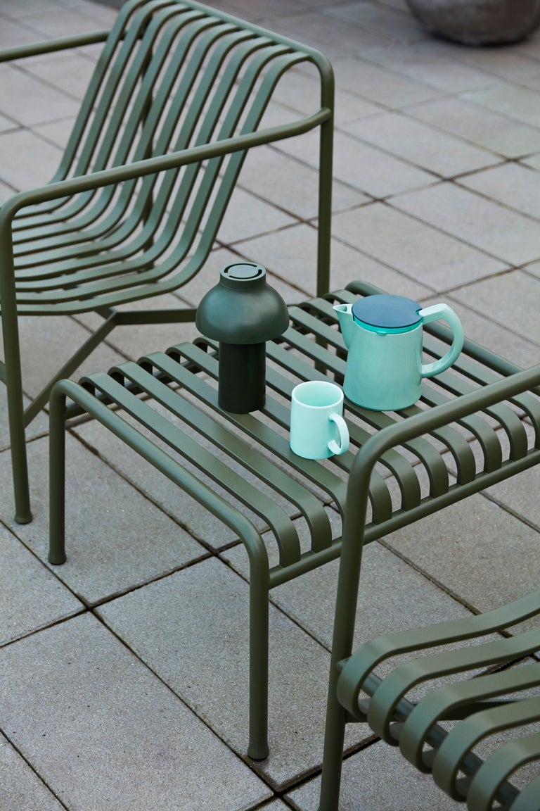Set of Palissade Lounge Chairs and Ottoman Olive by Ronan/Erwan ...