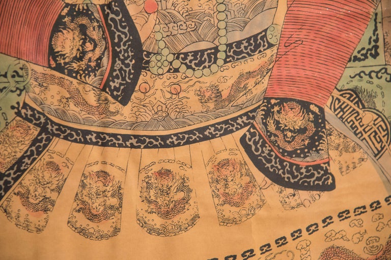 Set of three Paper Panels Depicting Japanese Samurai at 1stDibs