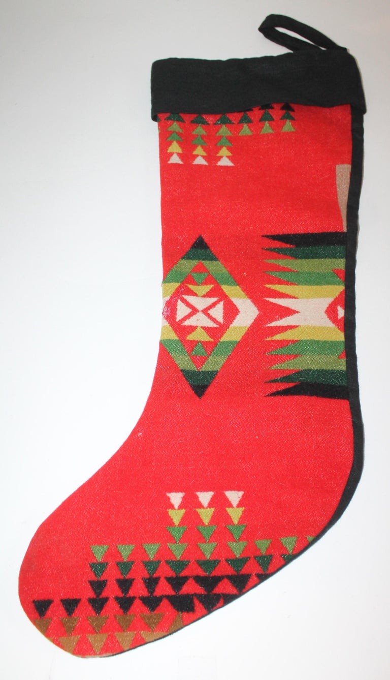 Set of Pendleton Stockings, Two at 1stDibs