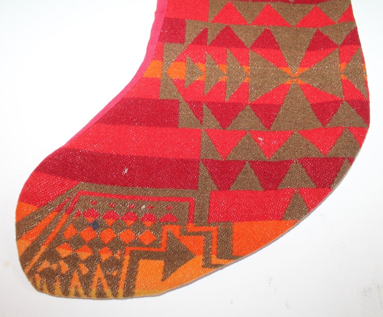 Set of Pendleton Stockings, Two at 1stDibs