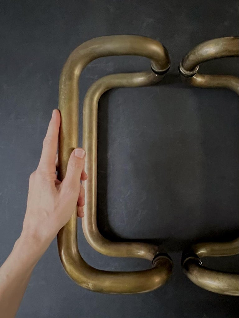 Set of Push-Pull Door Handles, Second Half 20th Century, European For ...