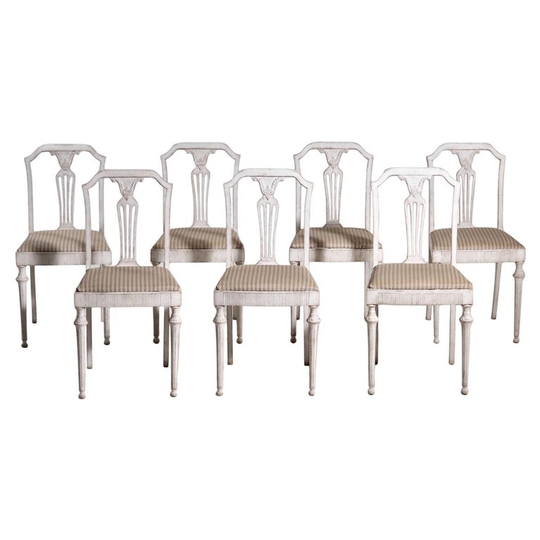 Set of Seven Chairs, 20th C For Sale at 1stDibs | the seven chairs picture