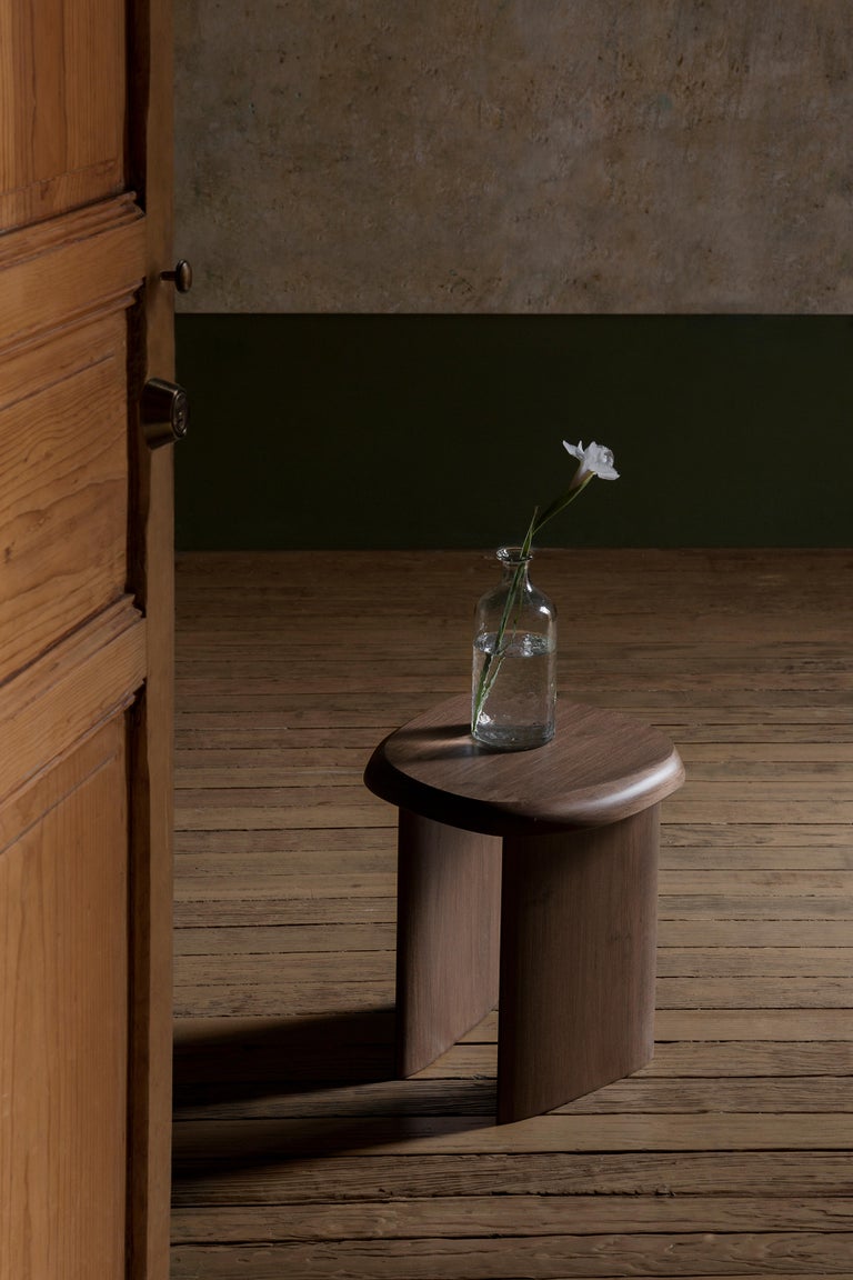 Set of Side Tables and Large Coffee Table Walnut Duna Collection by ...