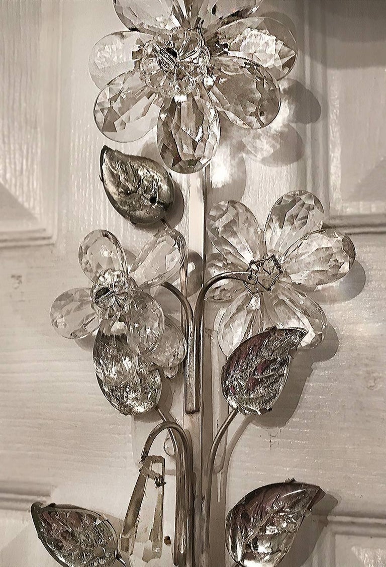 Set of Silver Plated Sconces, Sold Per Pair For Sale at 1stDibs