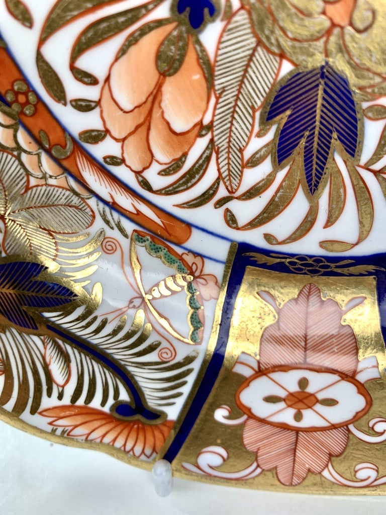 Set of Six Admiral Nelson Pattern Plates English Imari by Coalport ...