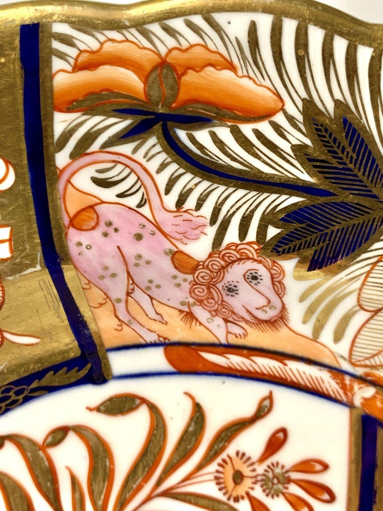 Set of Six Admiral Nelson Pattern Plates English Imari by Coalport ...