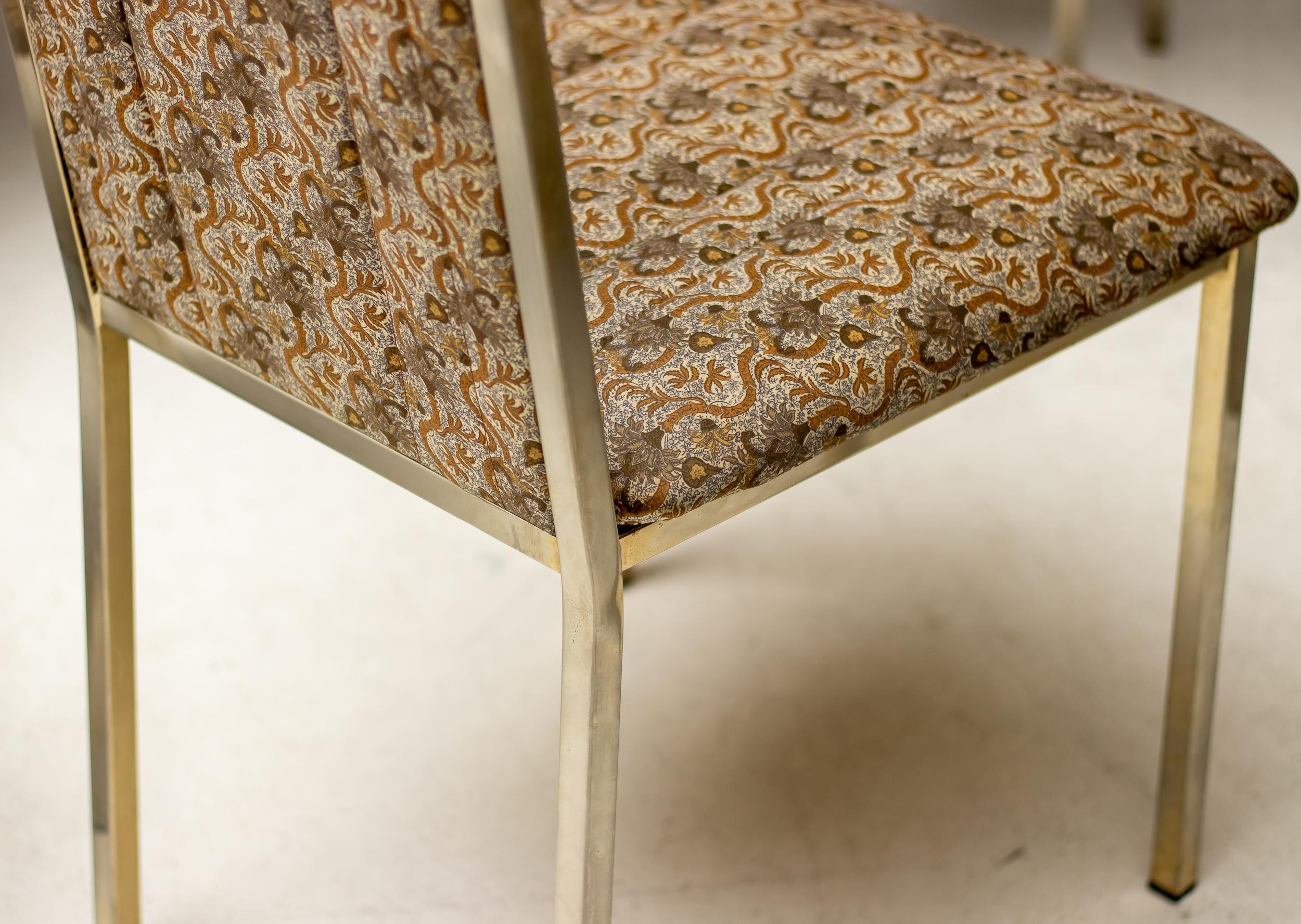 Set of Six Alain Delon Dining Room Chairs For Sale at 1stDibs