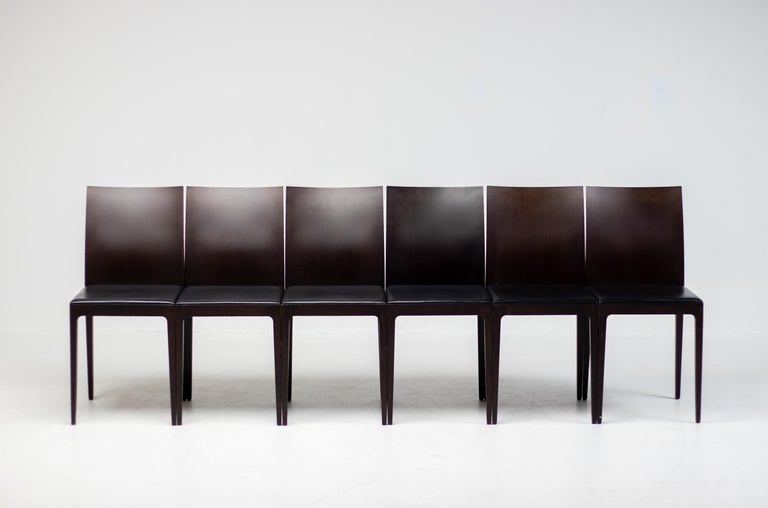 Set of Six Anna R Chairs by Ludovica and Roberto Palomba For Sale at ...